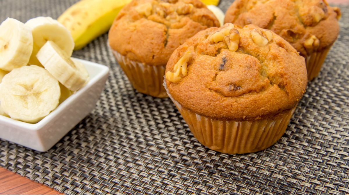 Muffini od banane i bijele čokolade: odlična ideja za desert!