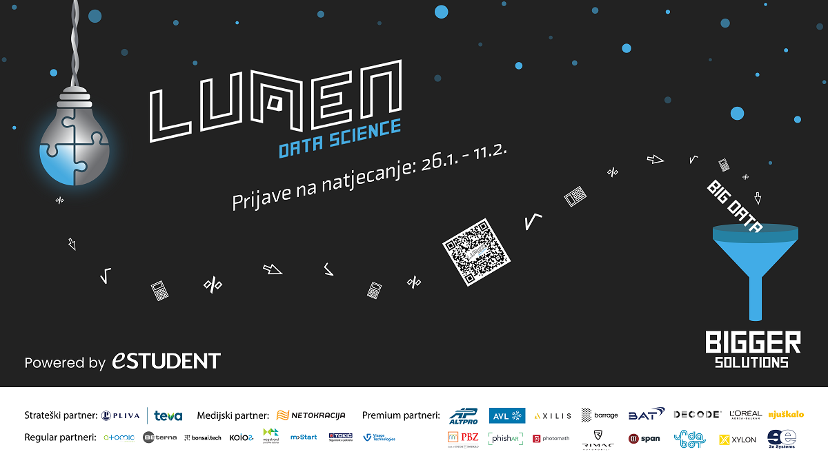 Otvorene su prijave i predstavljen je case za LUMEN Data science!