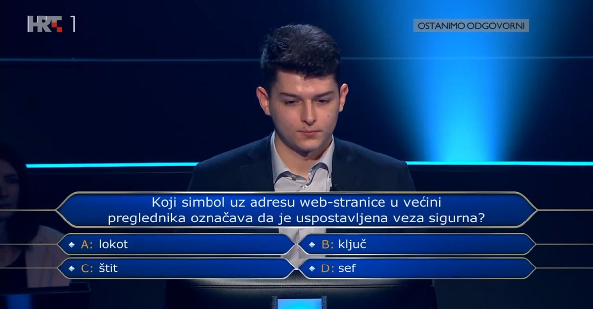 FER-ovac osvojio 125 tisuća kuna na Milijunašu – evo na kojem je